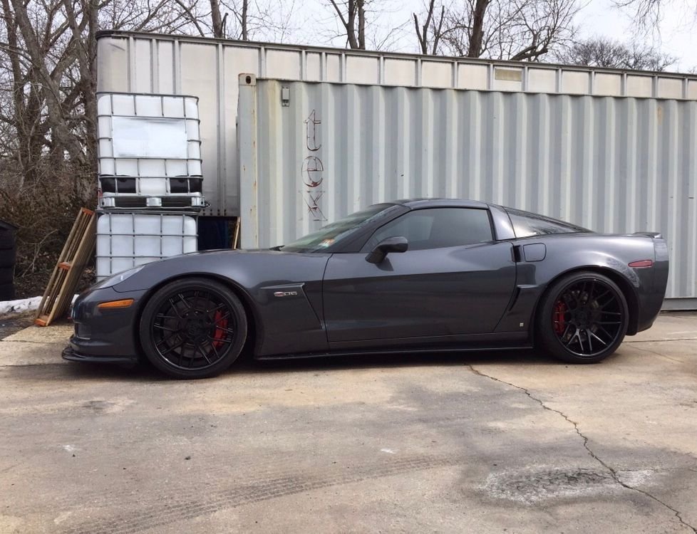 FS (For Sale) 2009 Cyber Grey Z06 - 38k miles – H/C/I - 360 Forged ...