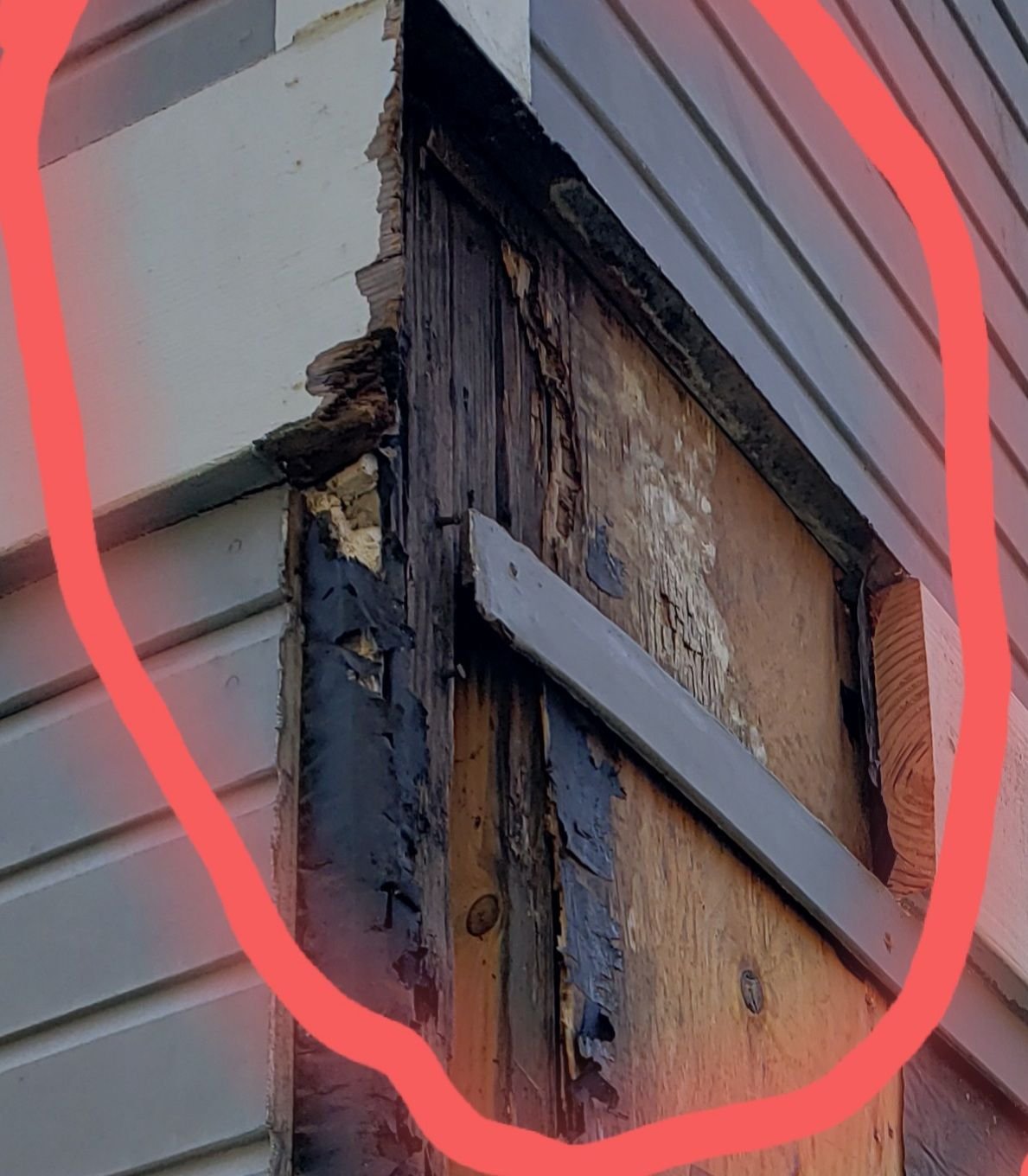 Rotten Corner Stud - small spaces - DoItYourself.com Community Forums