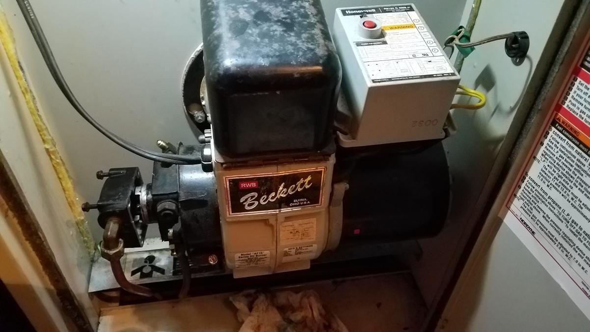 Clogged fuel pump on oil burner - DoItYourself.com Community Forums