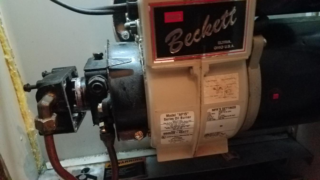 Clogged fuel pump on oil burner - DoItYourself.com Community Forums
