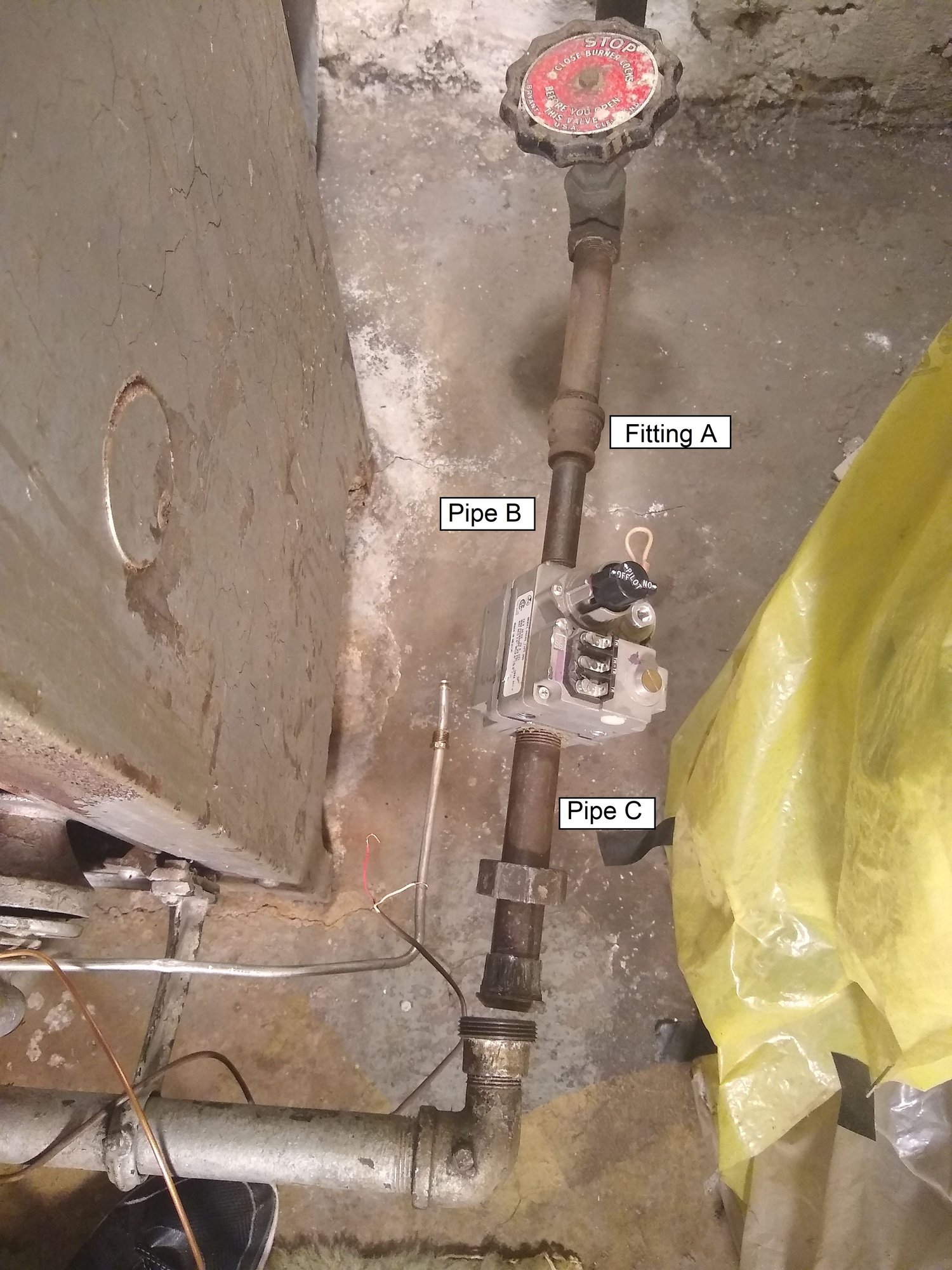 Replacing faulty valve on old gas furnace - DoItYourself.com Community Forums