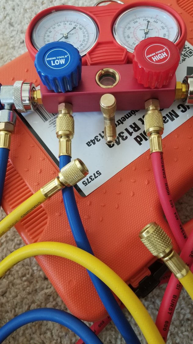 Curious about A/C hose connections - DoItYourself.com Community Forums