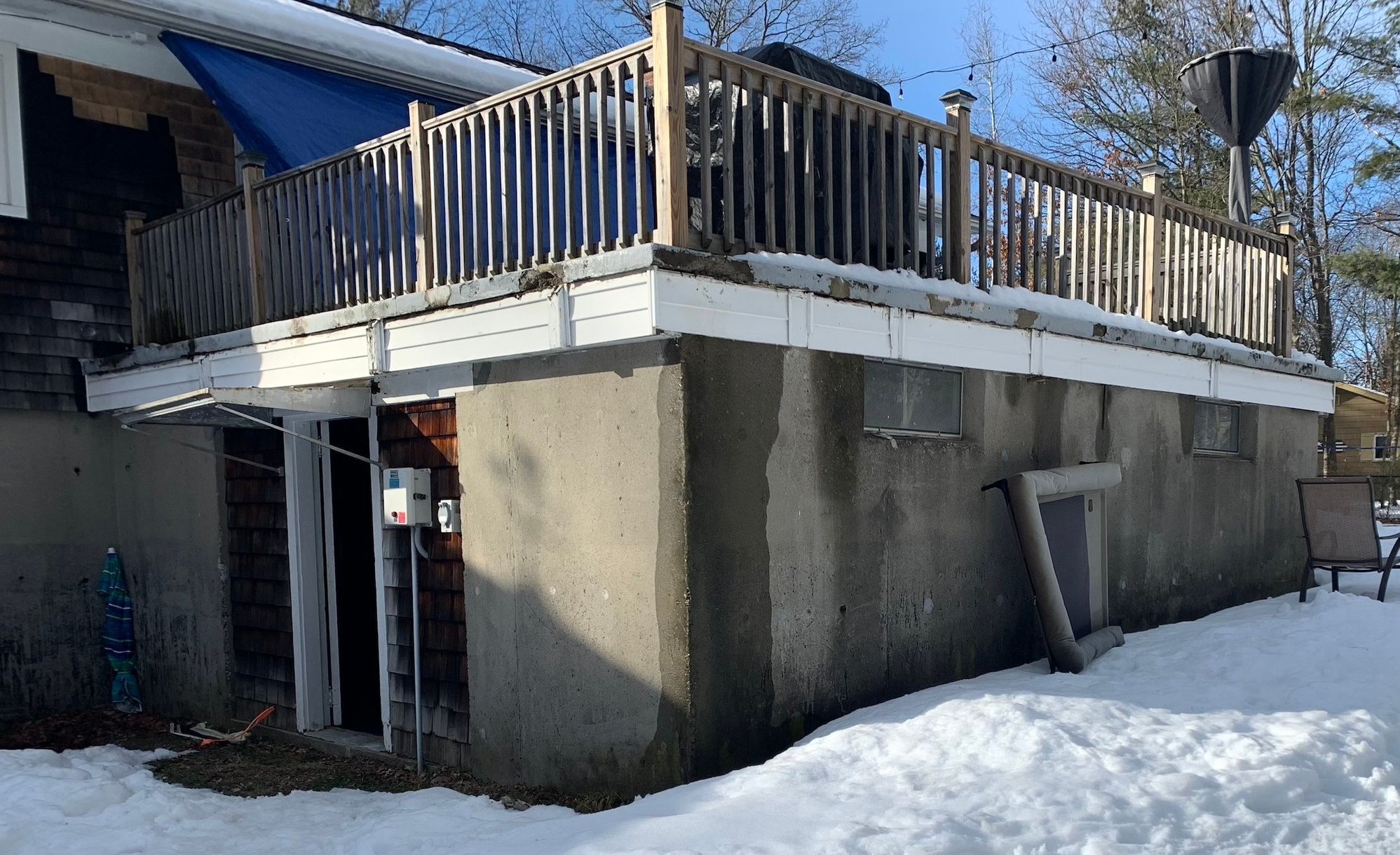 Outdoor cement deck FAIL - DoItYourself.com Community Forums