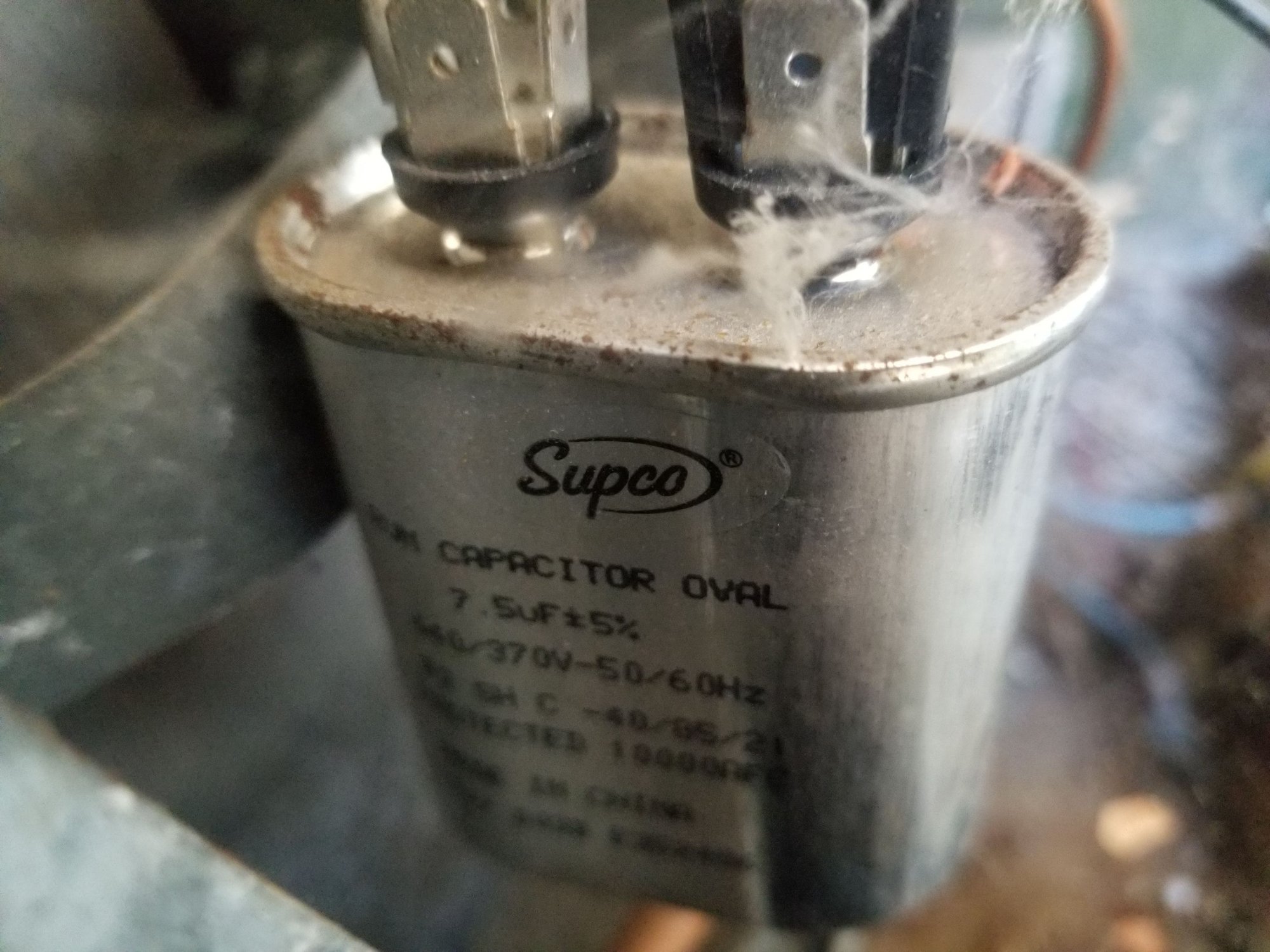 Fan Not Working - Old Magic Chef Air Condensing Unit - DoItYourself.com ...