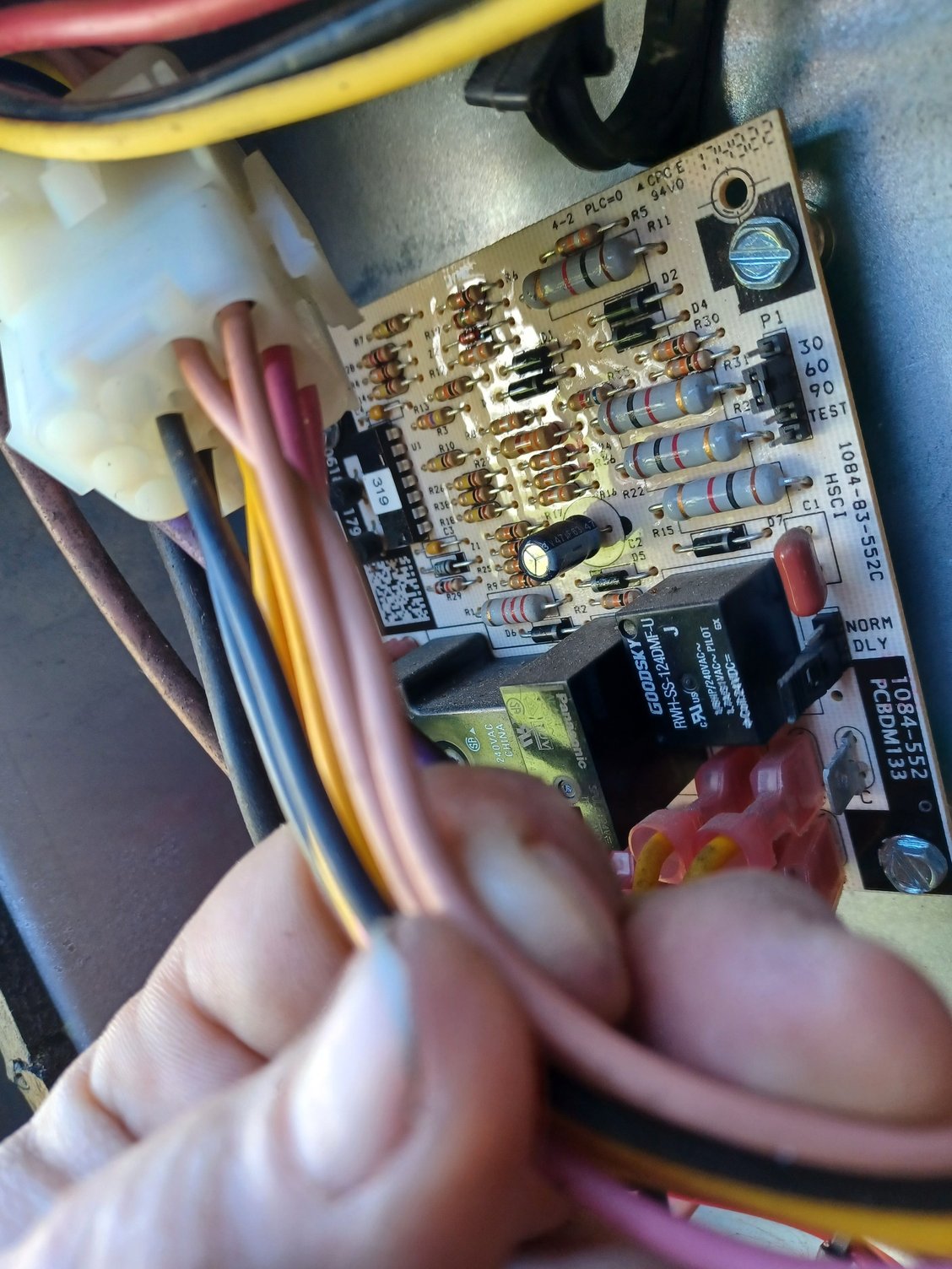 Stat wiring at heat pump - DoItYourself.com Community Forums