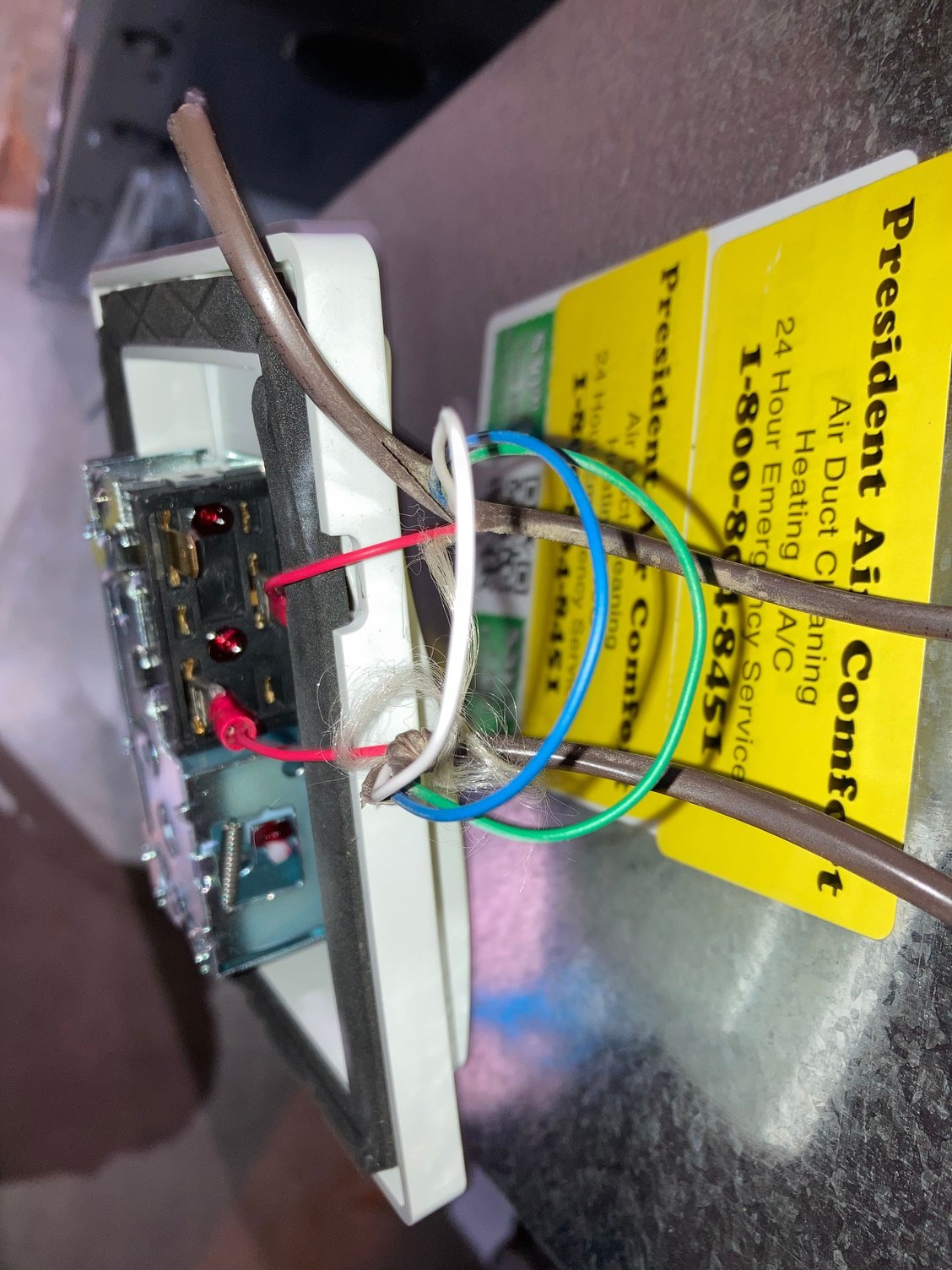 GeneralAire Humidistat to Goodman Furnace Wiring - DoItYourself.com ...