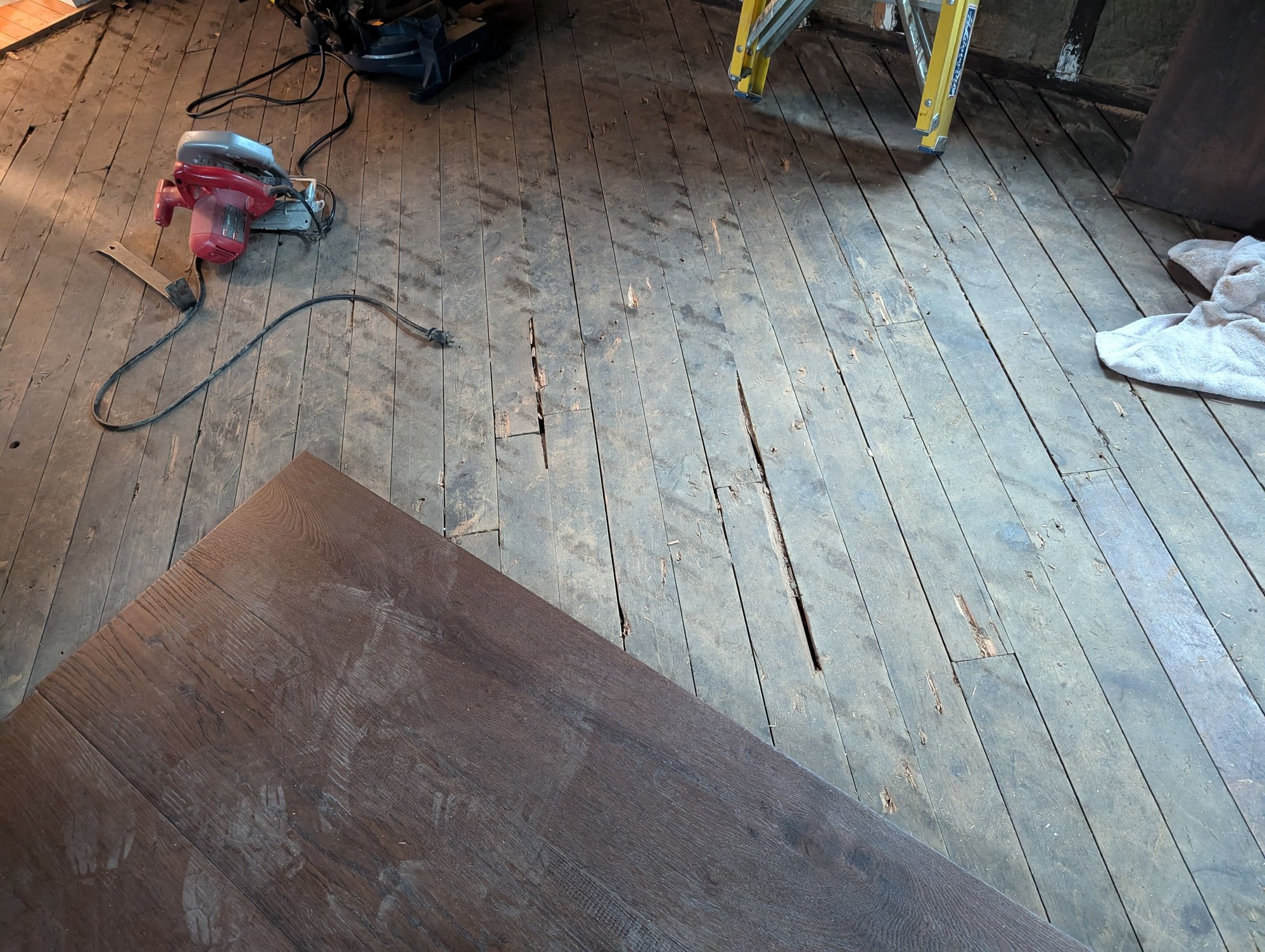 Very old subfloor: repair or replace? - DoItYourself.com Community Forums