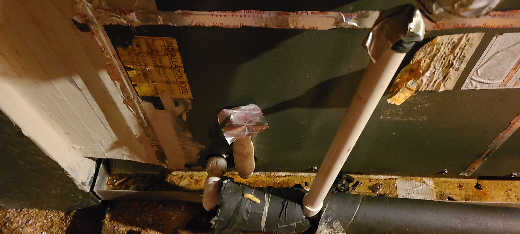 HVAC primary drip pan overflows beginning every summer - DoItYourself ...