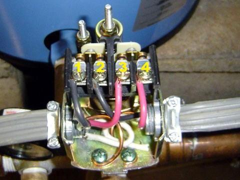 Pressure switch wiring store