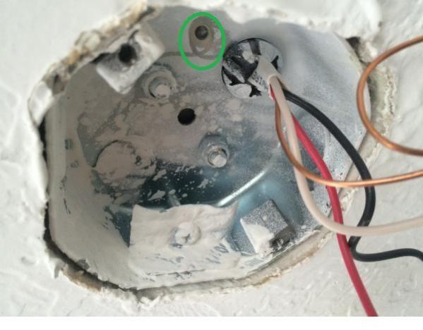 Electric box for ceiling fan install ? - DoItYourself.com Community Forums