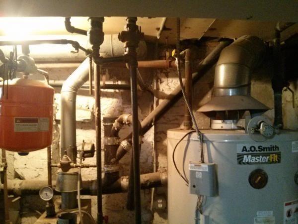 Basement hot water heater backdraft - DoItYourself.com Community Forums