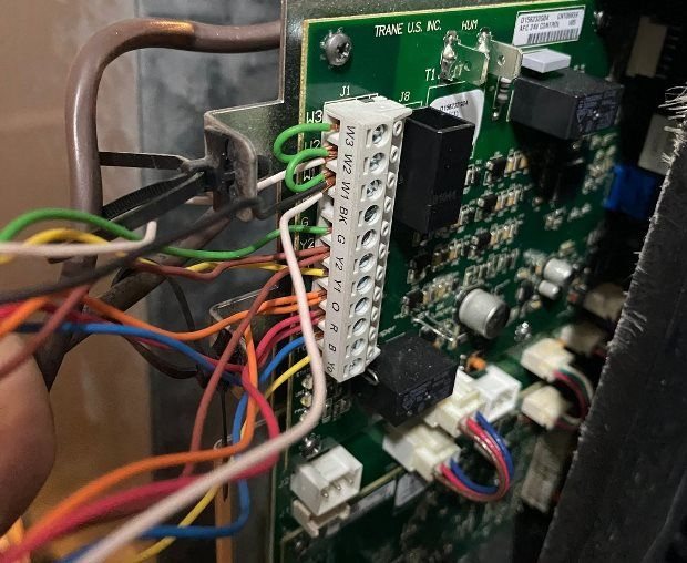 Trane TAM7 thermostat wiring - DoItYourself.com Community Forums