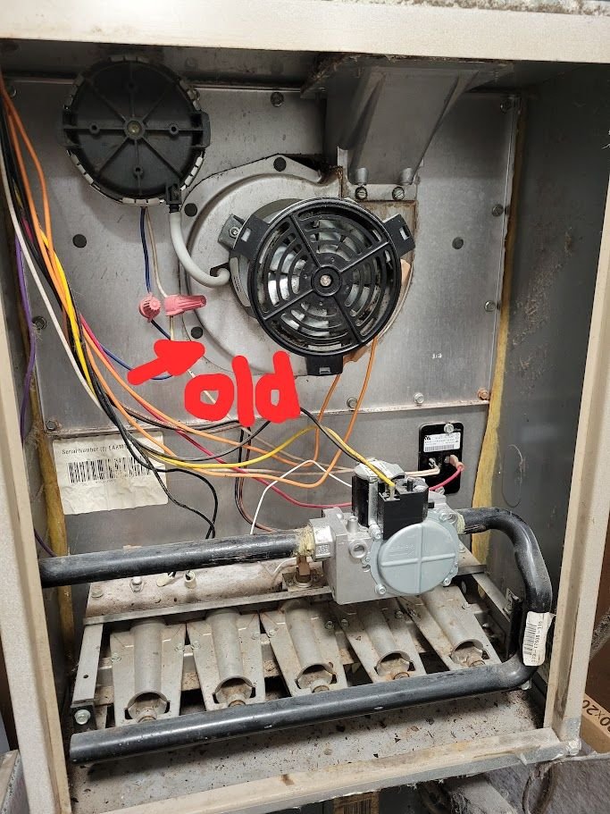 Error after replacing Inducer motor on York Diamond 80 gas furnace ...