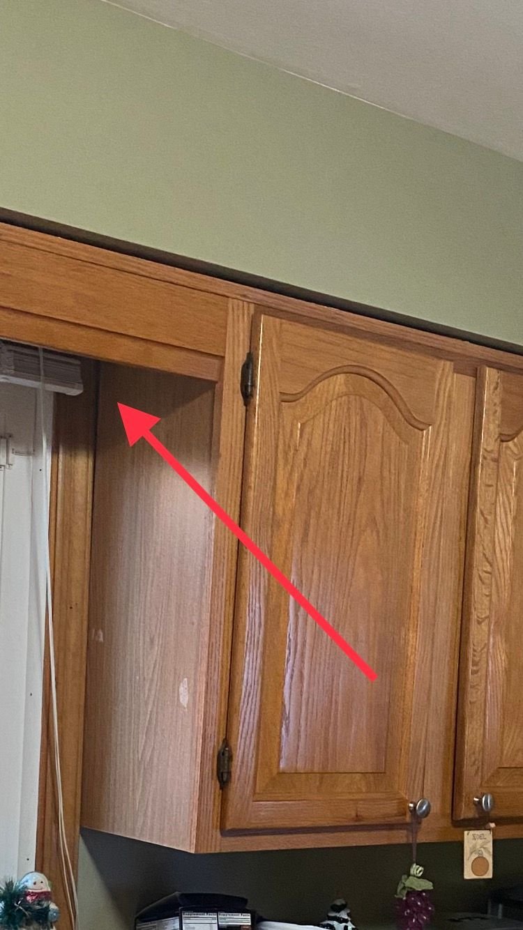 Fixing a falling kitchen cabinet - DoItYourself.com Community Forums