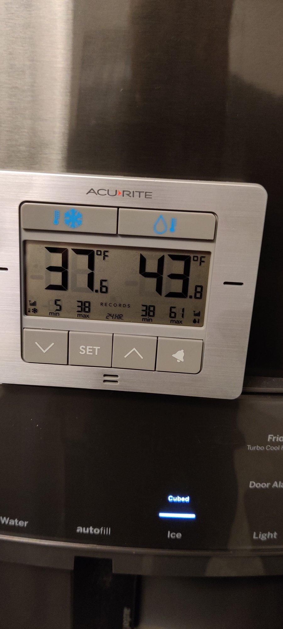 GE Refrigerator Model #: PFE28KBLTS Freezer not cooling - DoItYourself ...