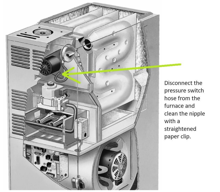 Furnace stops after 12 minutes, restart, then repeat until it hits temp ...