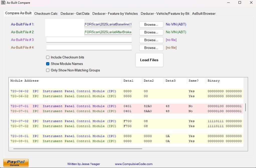 2025 Brake Controller Kit FORScan enable settings derived - Ford F150 ...