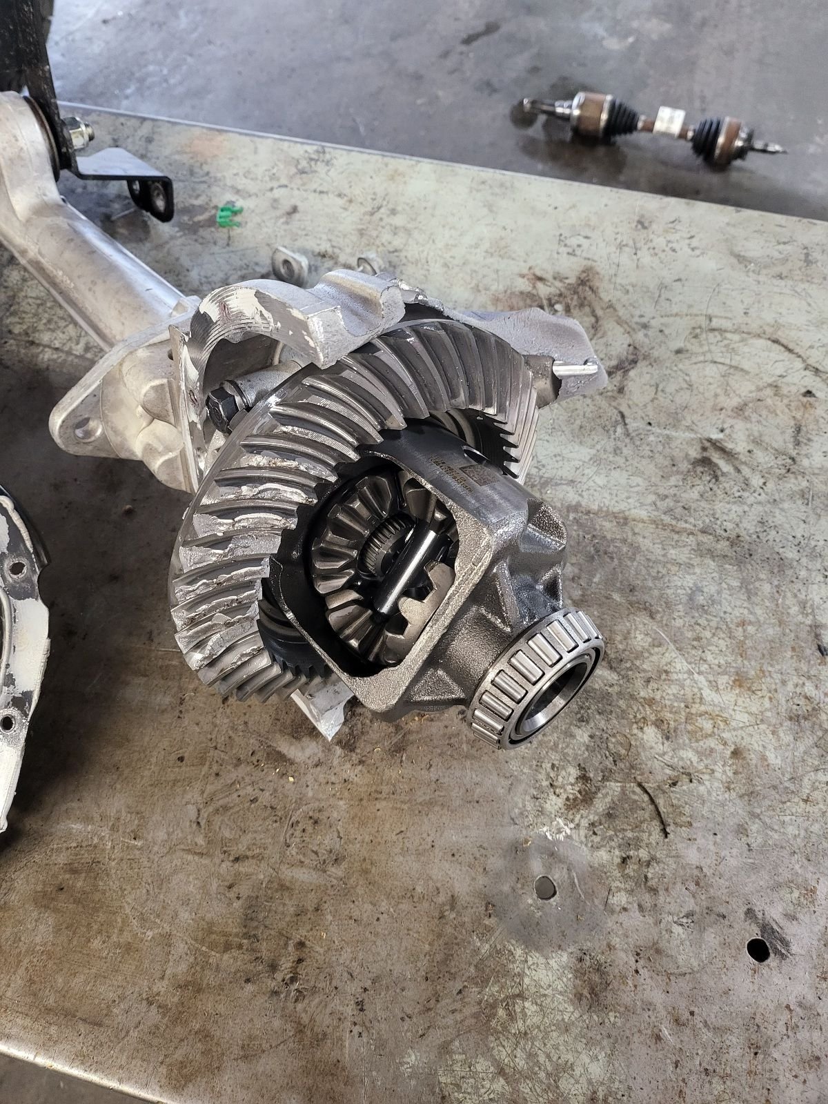 2021 F150 XLT Powerboost Lifted front differential cracked - Ford F150 ...