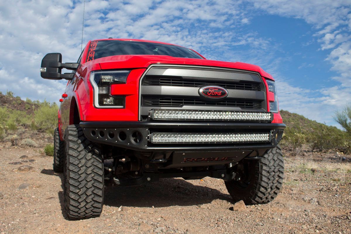 2015 F150 with Rogue Racing bumpers installed - Ford F150 Forum ...