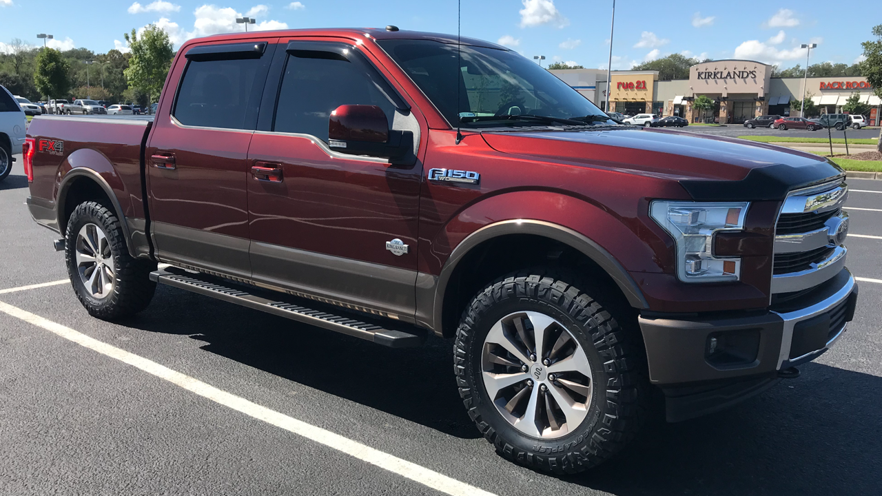 New King Ranch, level and tire options? - Page 2 - Ford F150 Forum ...