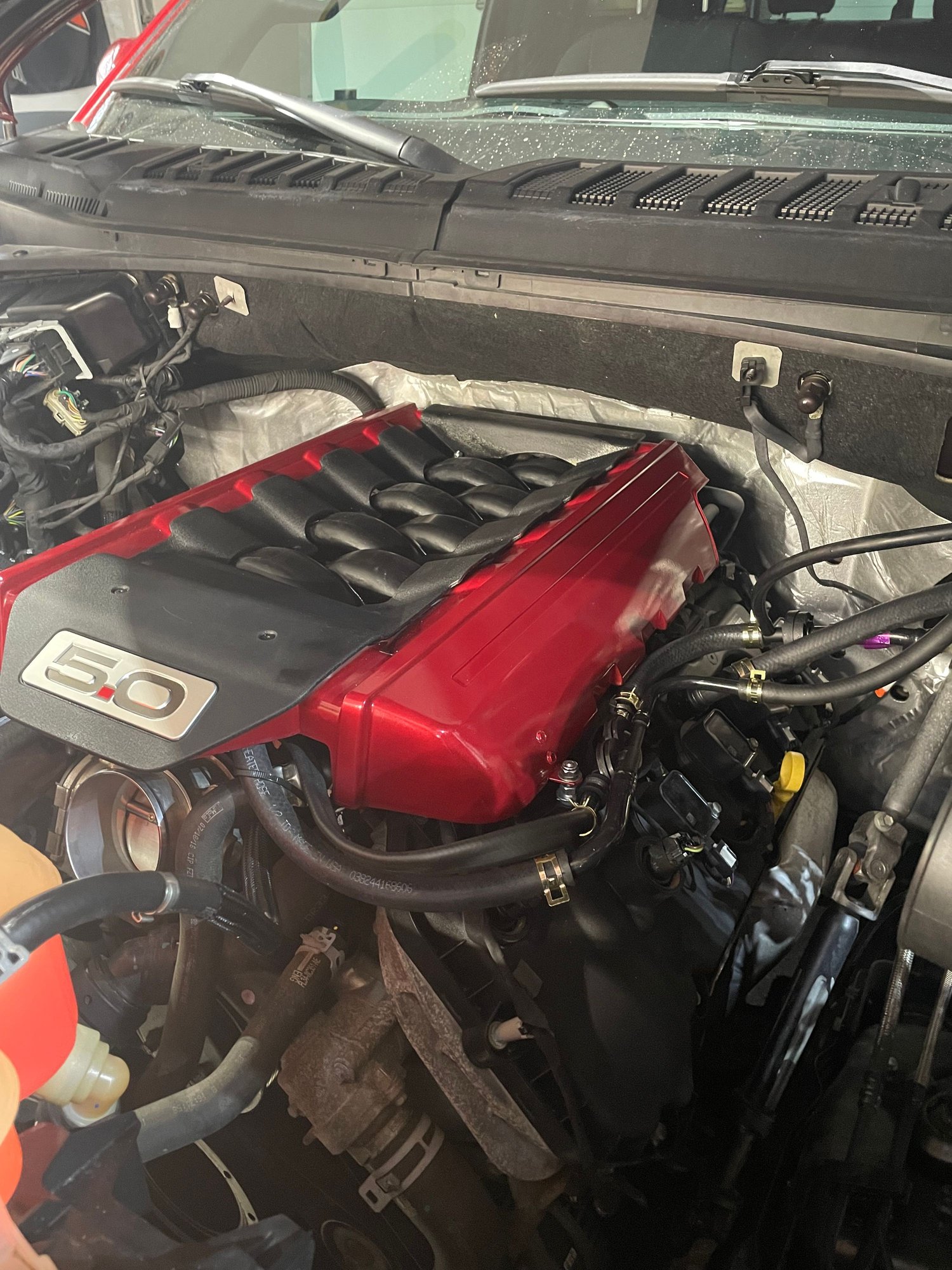 2018 XLT 5.0 Engine Cover addition MOD - Ford F150 Forum - Community of ...