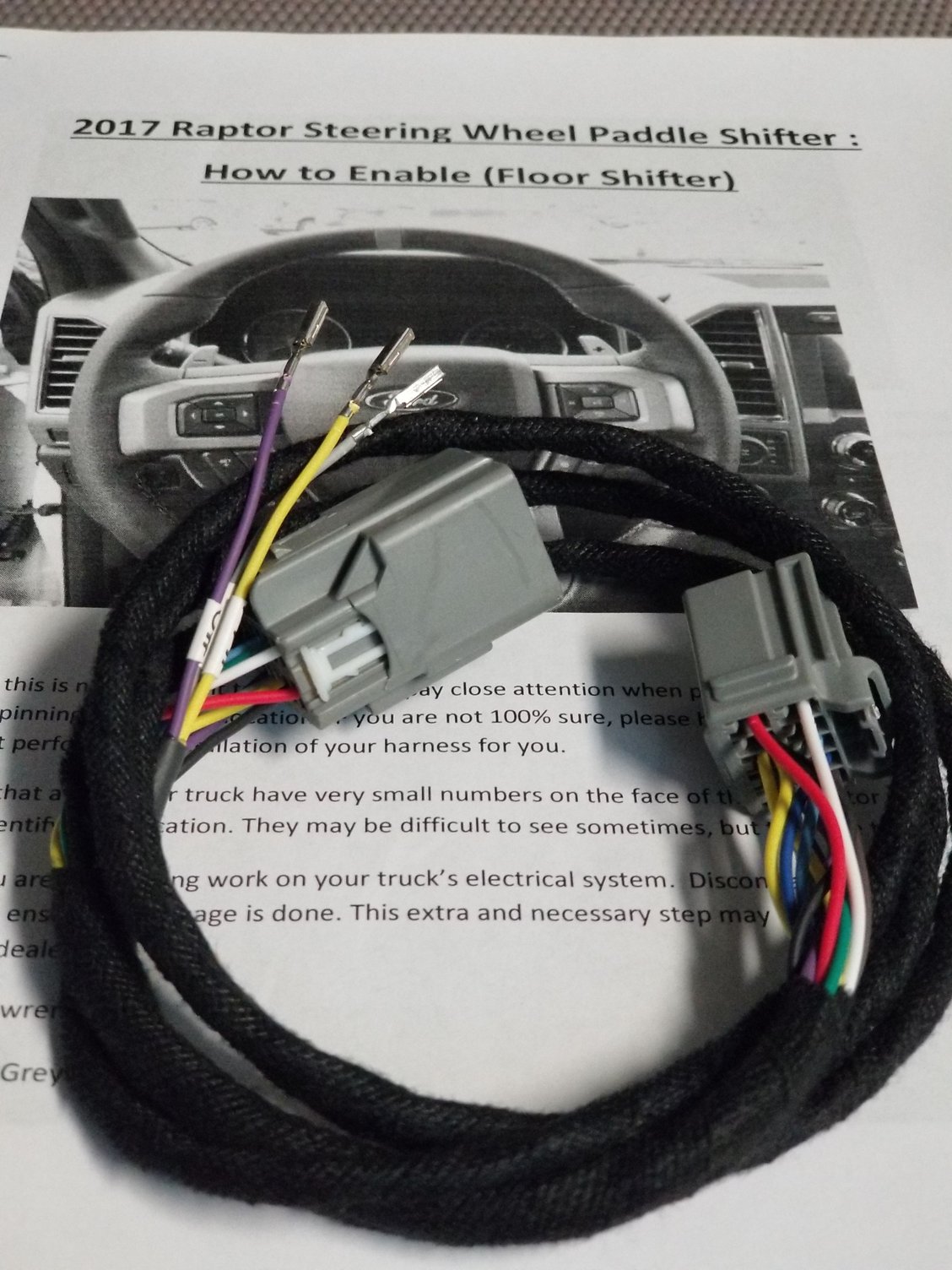 Raptor shift Paddles on non-Raptor write-up - Page 92 - Ford F150 Forum ...