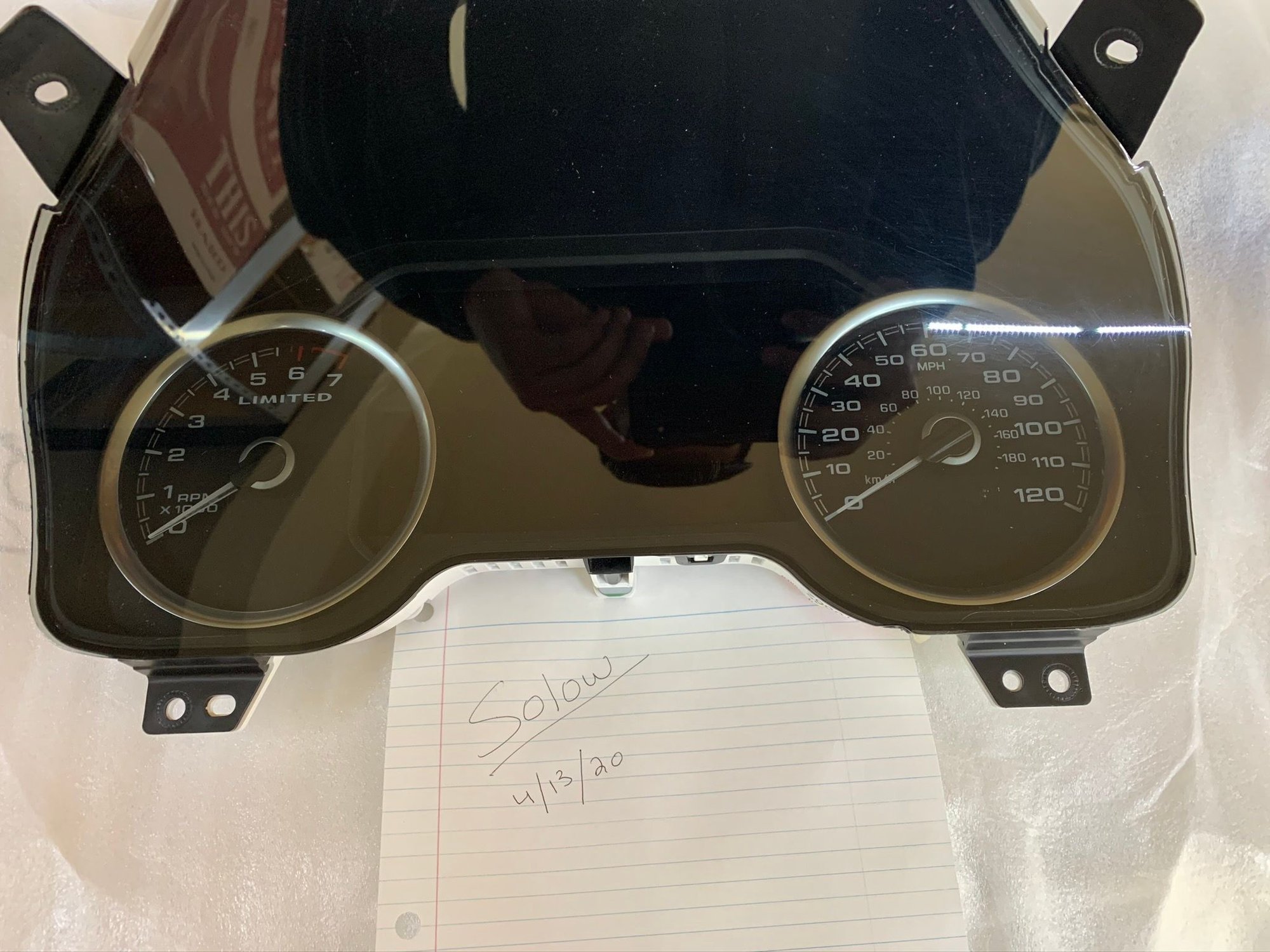 Texas SOLD...2018 Limited Speedometer/ Cluster (Rare) - Ford F150 Forum ...