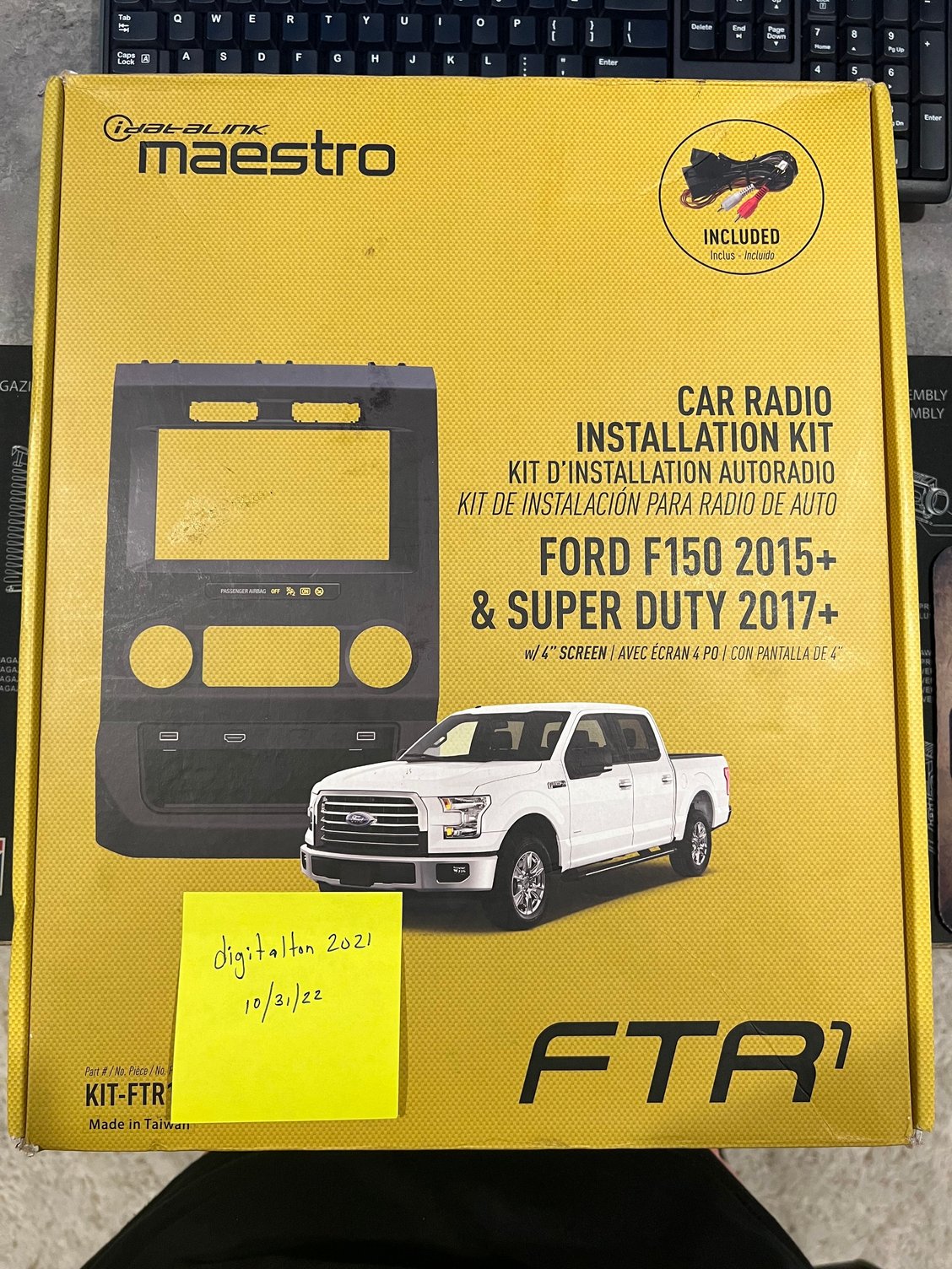 Texas 15-20 iDatalink KIT-FTR1 Factory Radio Adapter $180 - Ford F150 Forum - Community of Ford ...