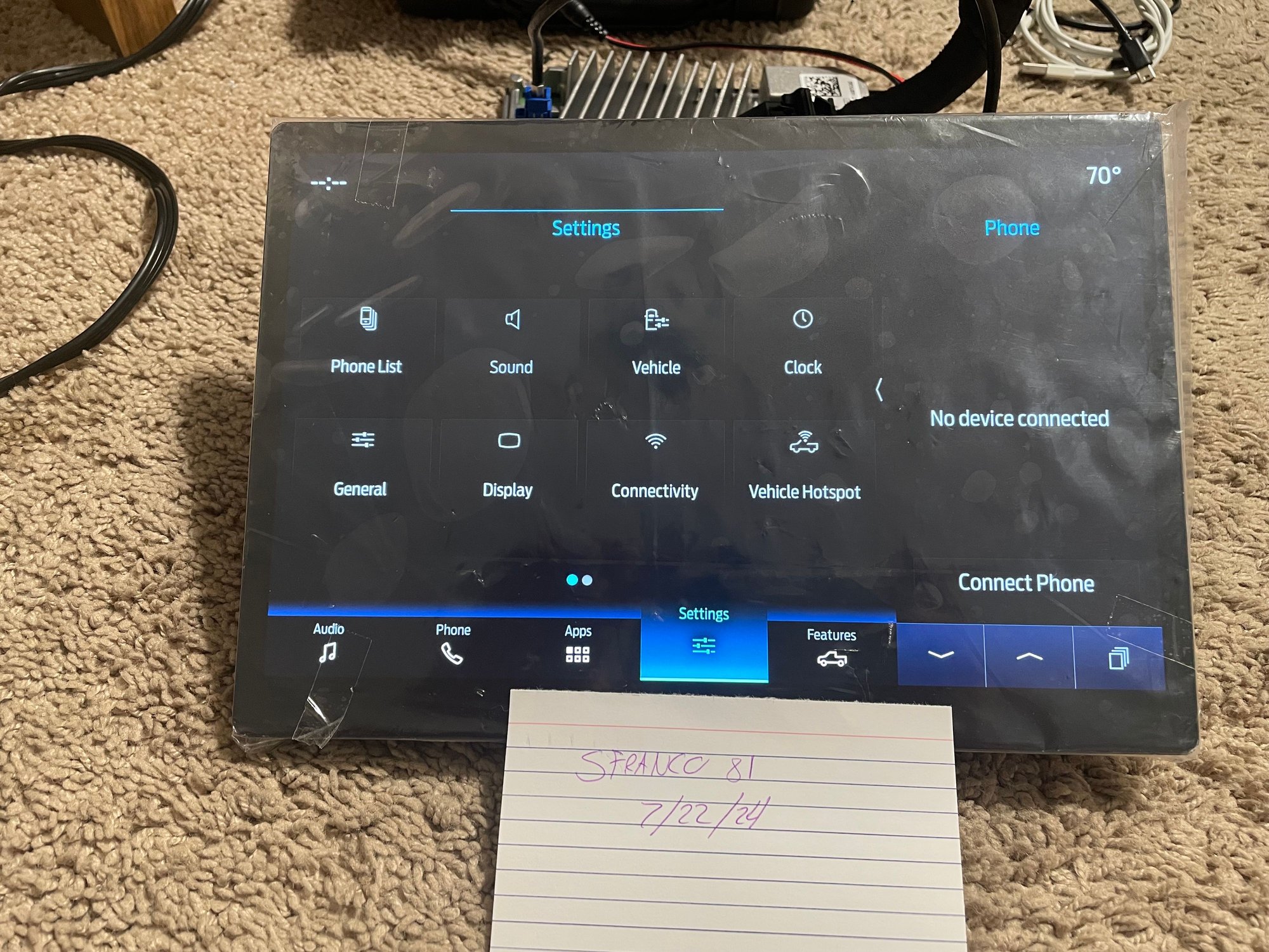 Texas sync 4 "12 inch screen with "8 sync 4 apim - Ford F150 Forum ...