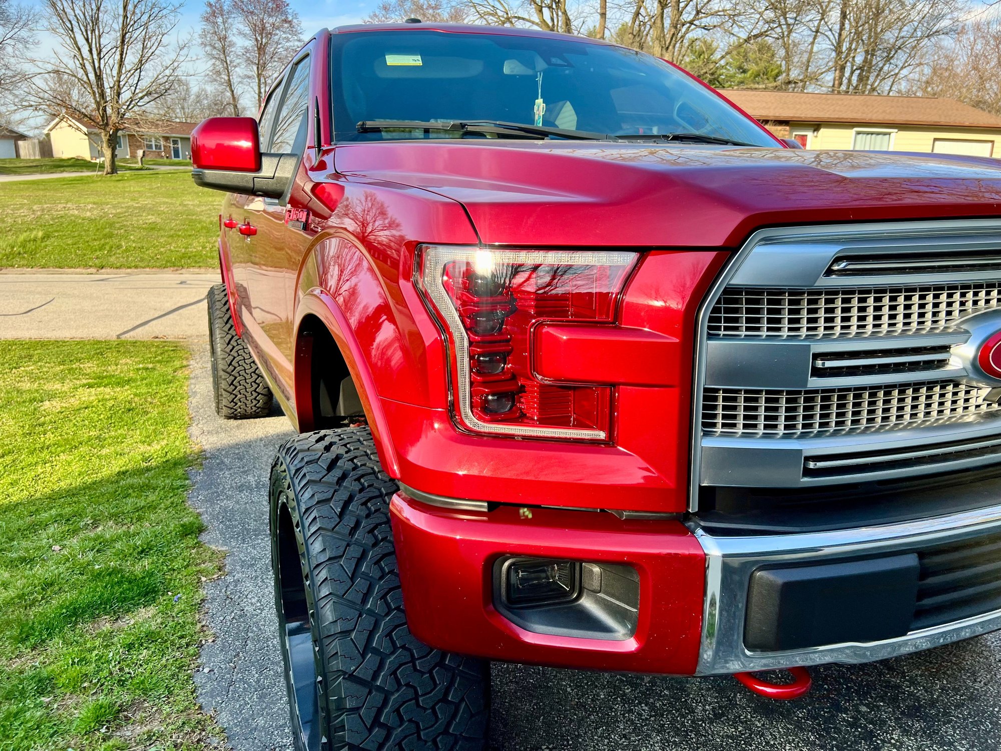 Customer showcase of some Ruby Red XB Headlights - Ford F150 Forum ...