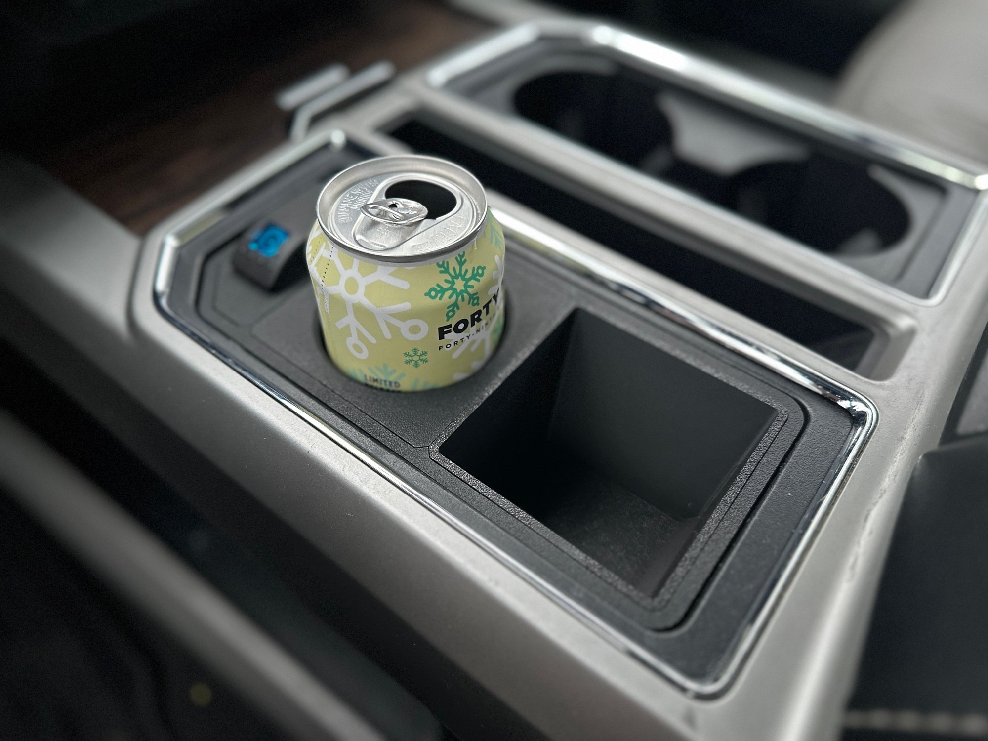 I made a modular compartment system for the center console - Ford F150 ...