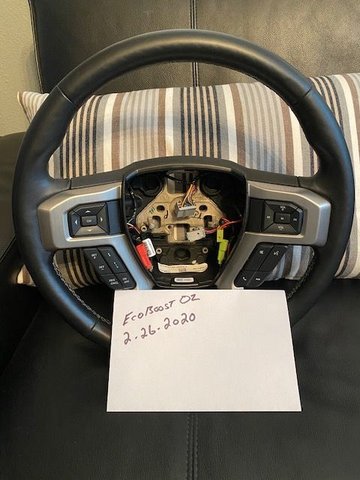 Southeast SOLD...FS: Leather steering wheel from my 2016 F150 - Ford ...