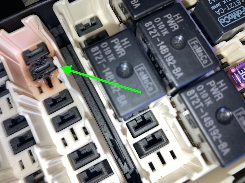 Damaged Relay Socket in BJB - Ford F150 Forum - Community of Ford Truck ...