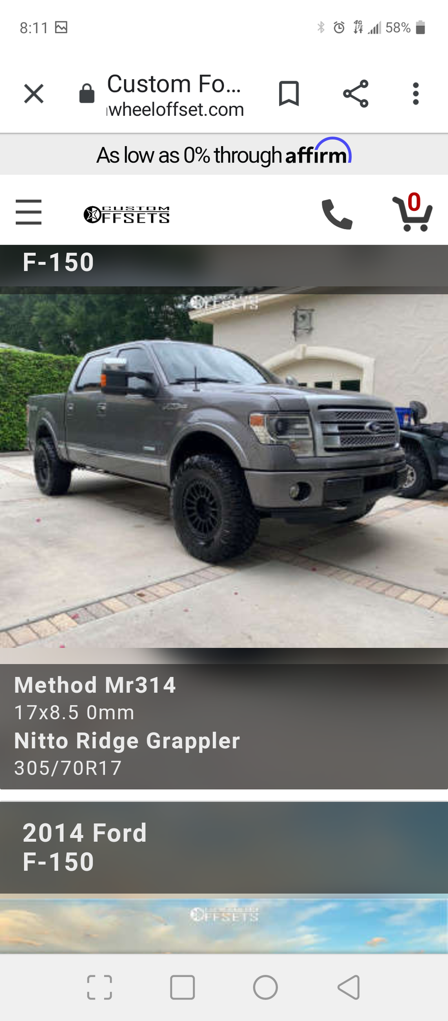 Got zero offset wheels? please post them here - Ford F150 Forum ...