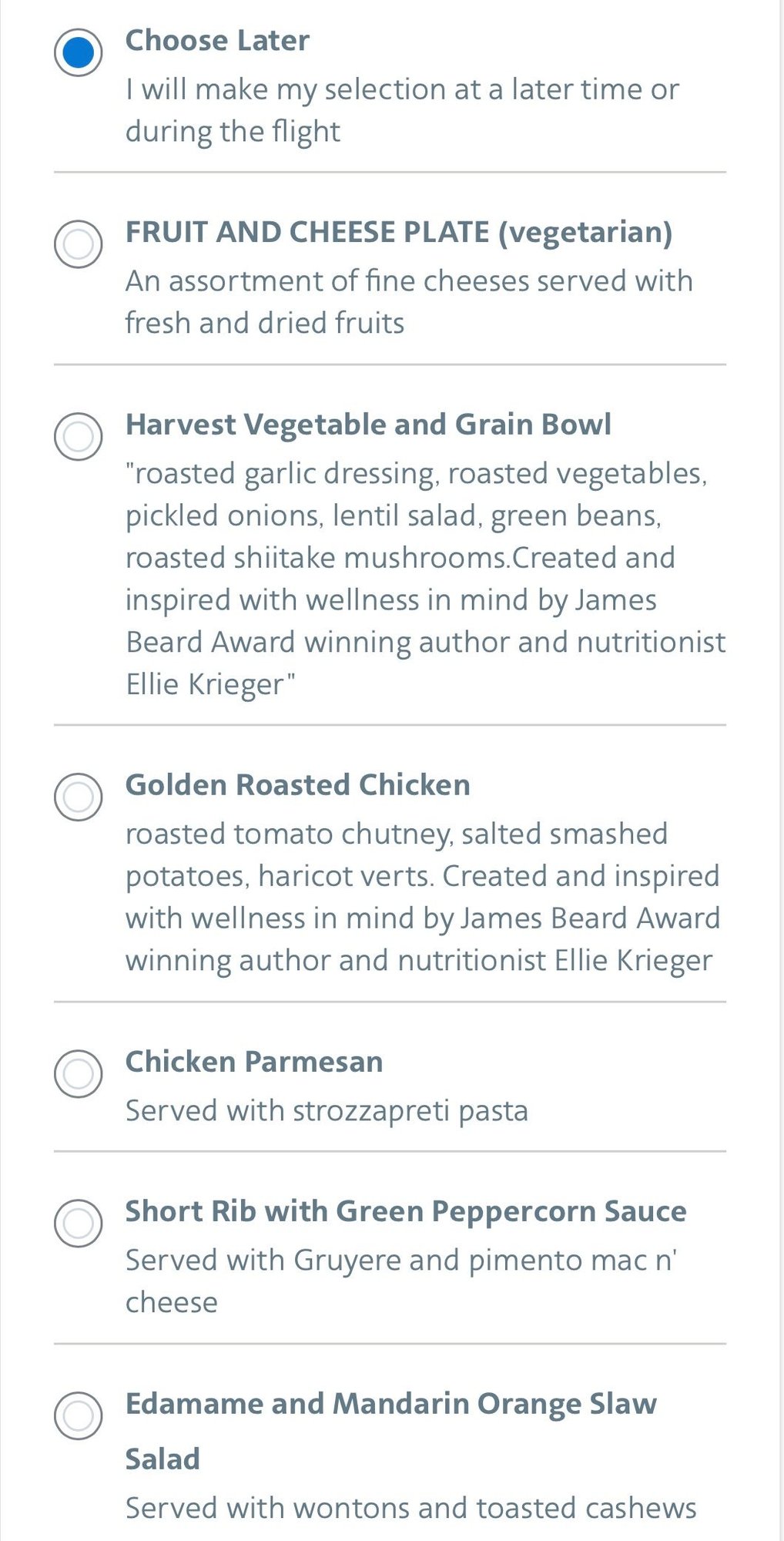 2024 AA Domestic Meal / Meals - menu / photos / etc. (master thread ...