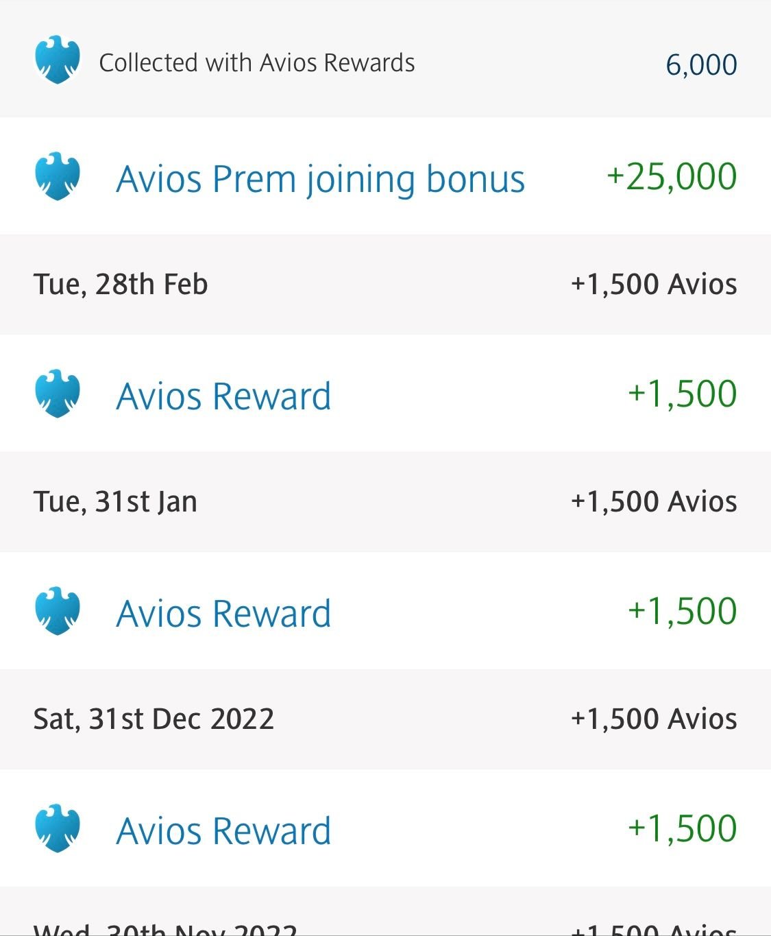 Barclays Premier Avios Rewards / Upgrade Voucher - Page 12 - FlyerTalk ...