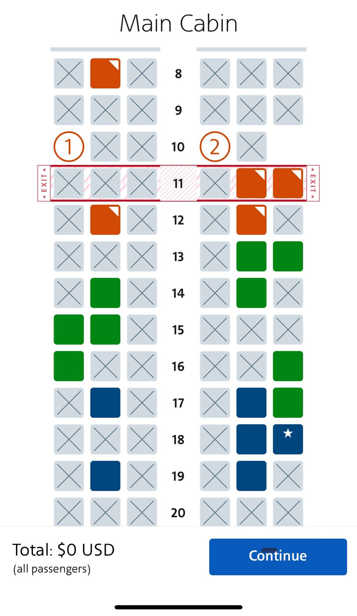 AA new A321neo / 32Q / A321-253NX RC Meridian Main Cabin and MCE seats ...