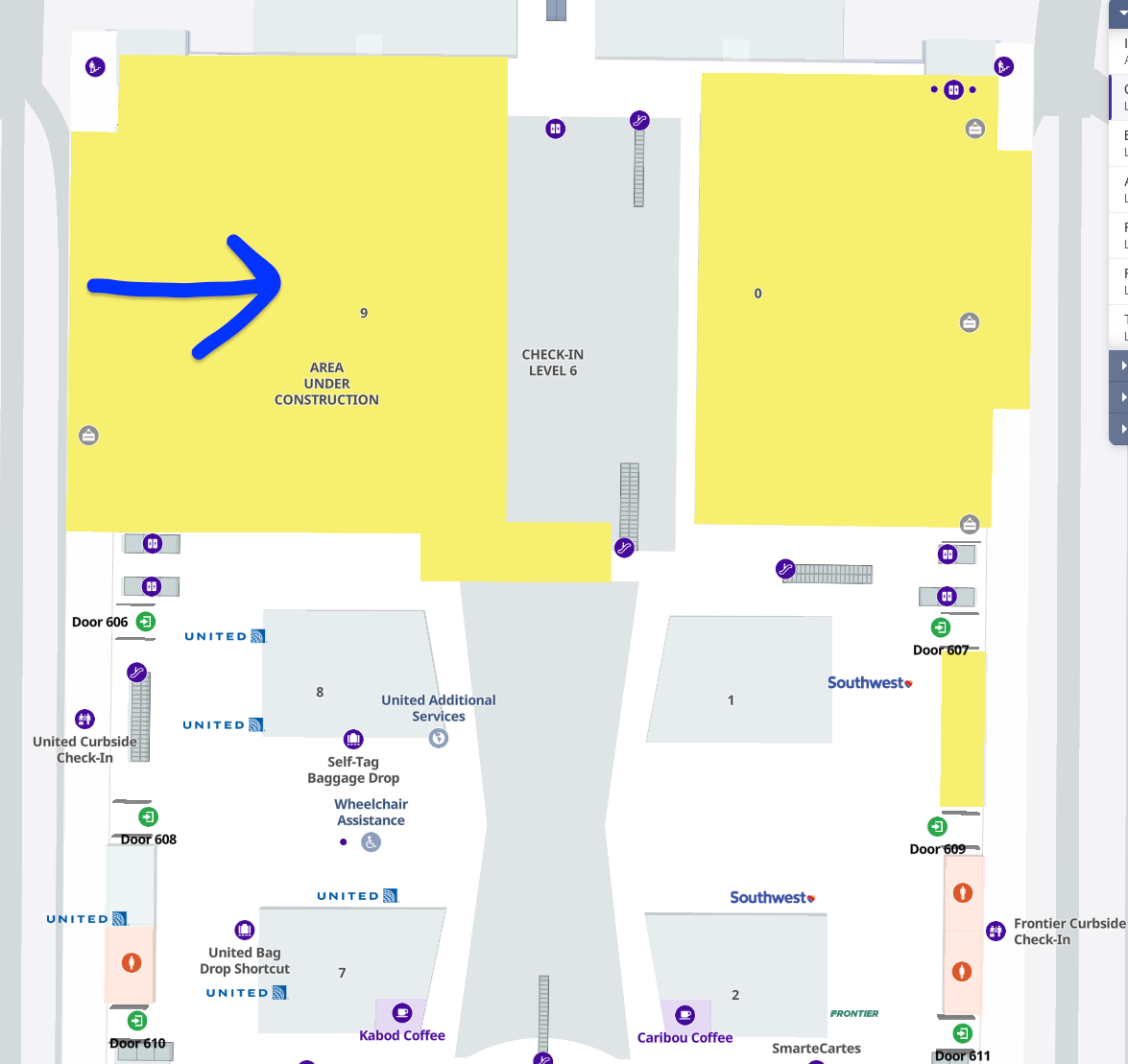 Changes to DEN TSA Security Lines for United Passengers and Others ...