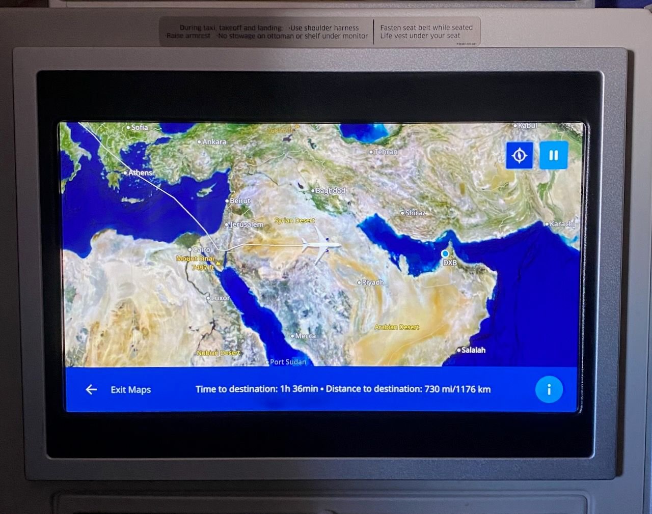New Flight Map screens? - FlyerTalk Forums