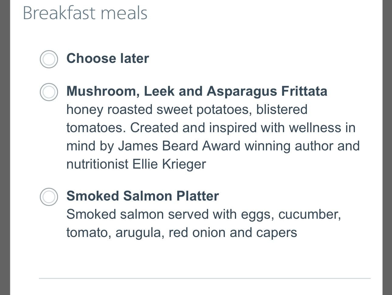 2024 AA Domestic Meal / Meals - menu / photos / etc. (master thread ...