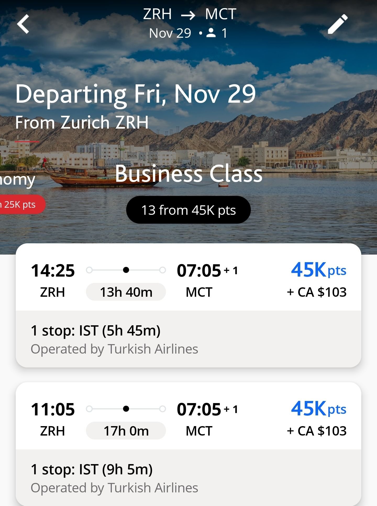 Complaints about lack of partner availability on Aeroplan (2022-23) - Page 95 - FlyerTalk Forums