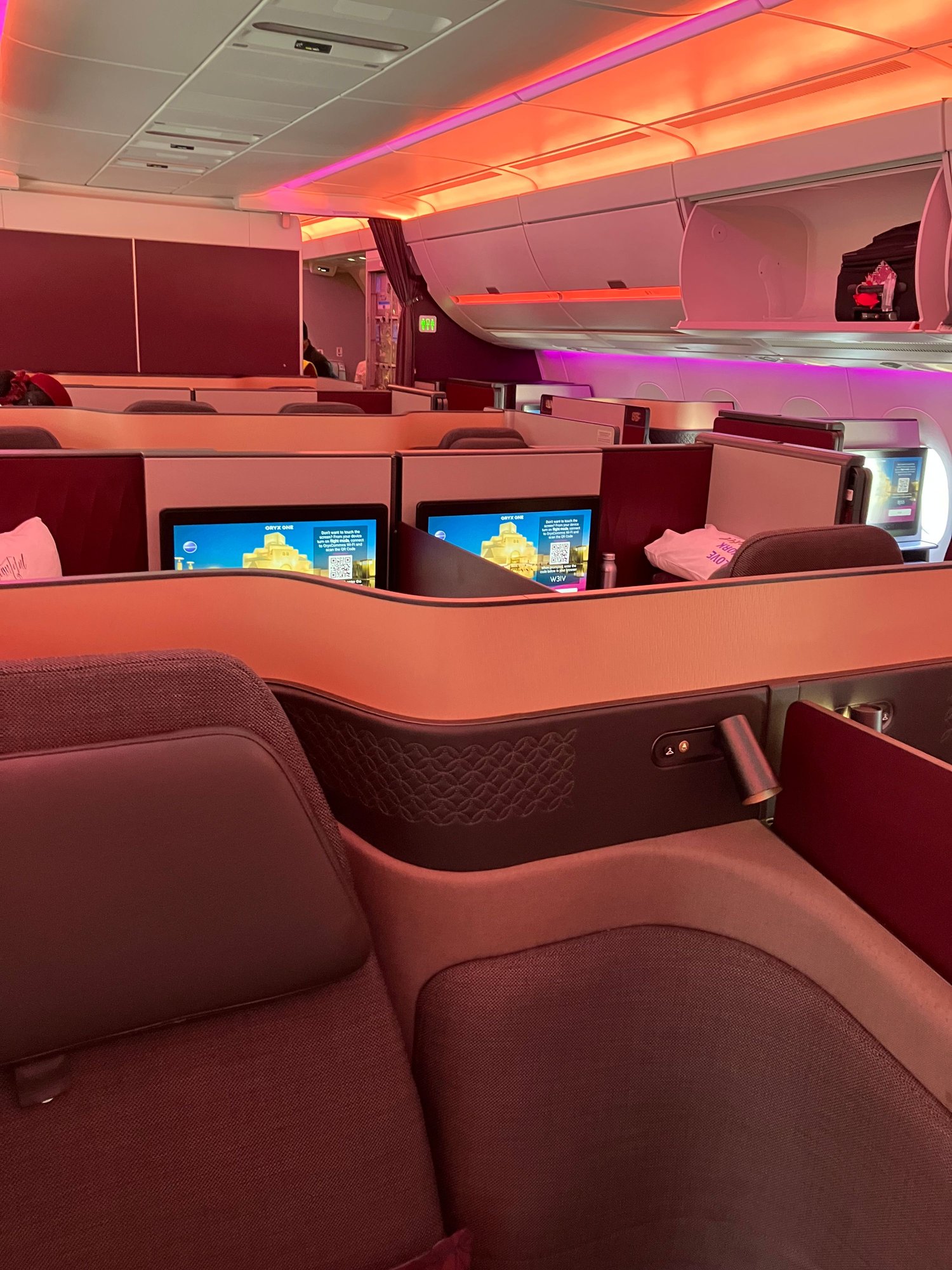 Epic 36 hours on Qatar Airways in First and QSuite SFO-DOH-ZRH - FlyerTalk Forums