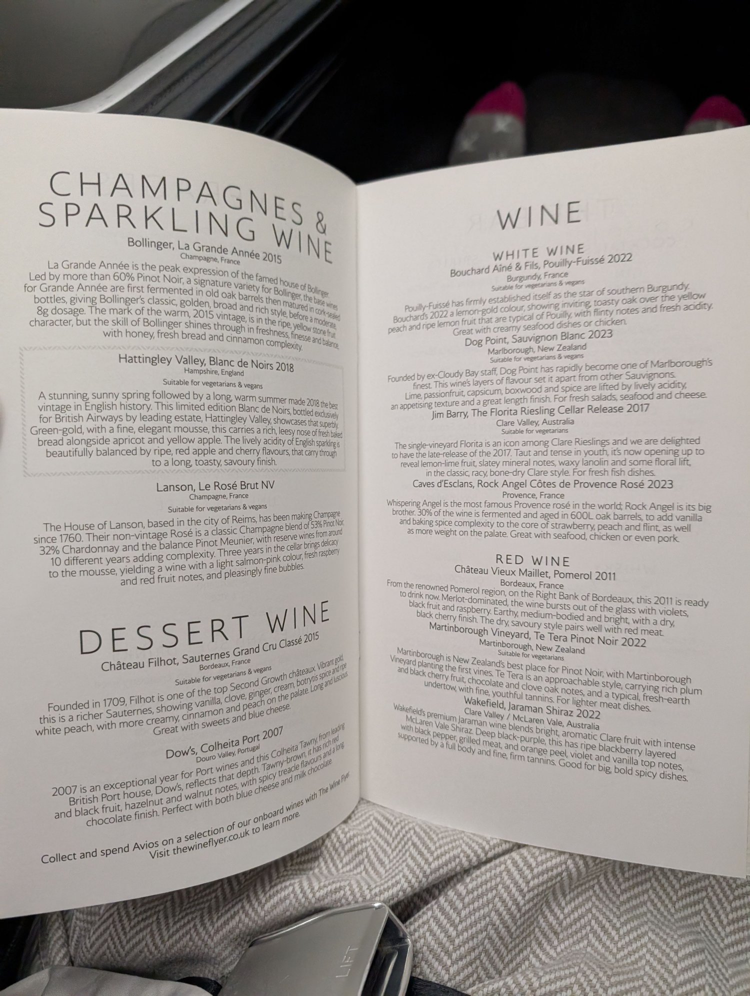 Long haul in-flight catering 2024 | First - Page 65 - FlyerTalk Forums