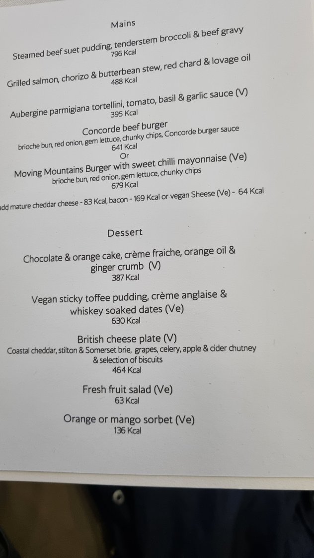 LHR Concorde Room (CCR) : menus 2024 - Page 6 - FlyerTalk Forums