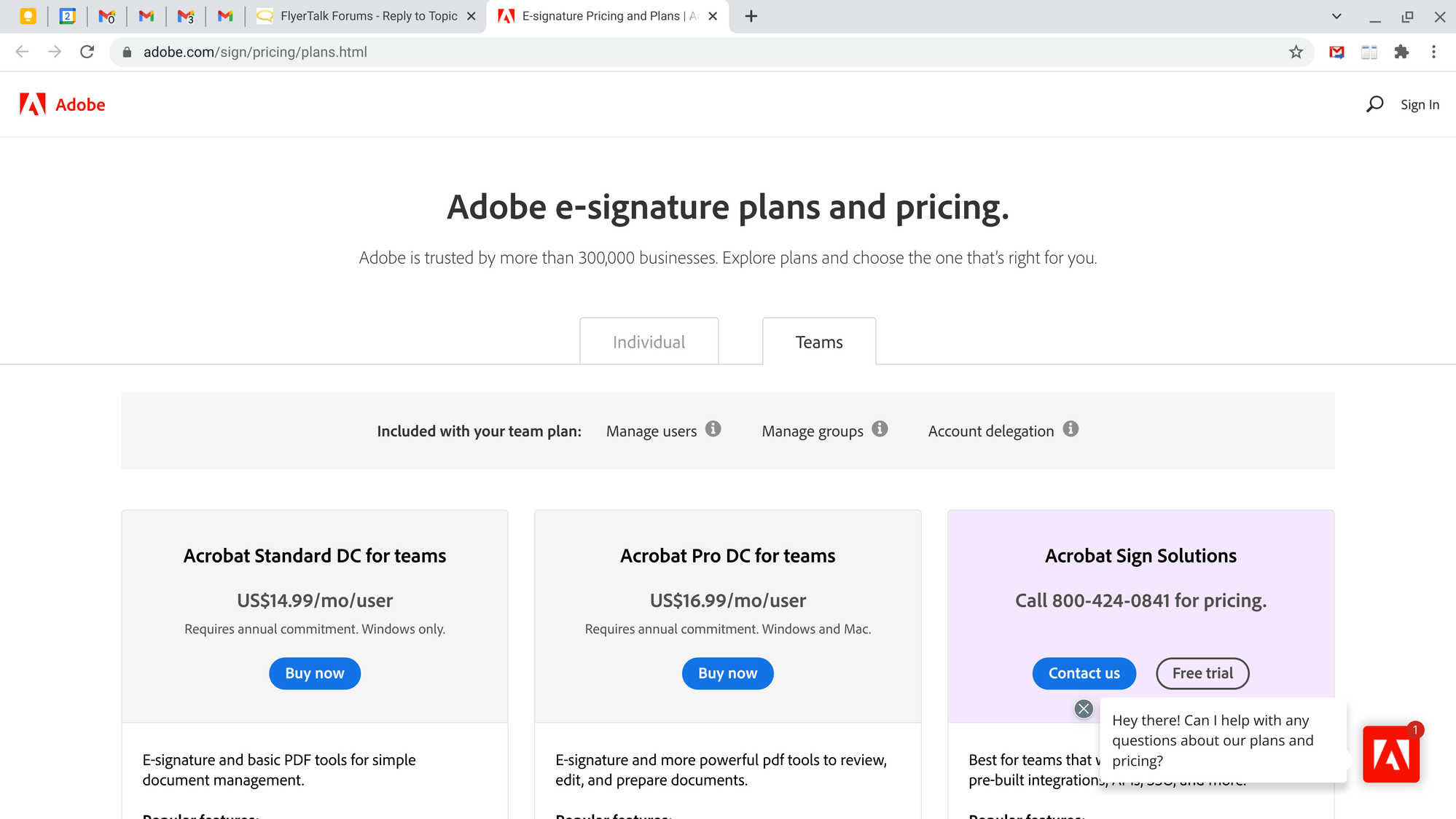 Business Platinum (USA) Adobe benefit - Page 2 - FlyerTalk Forums