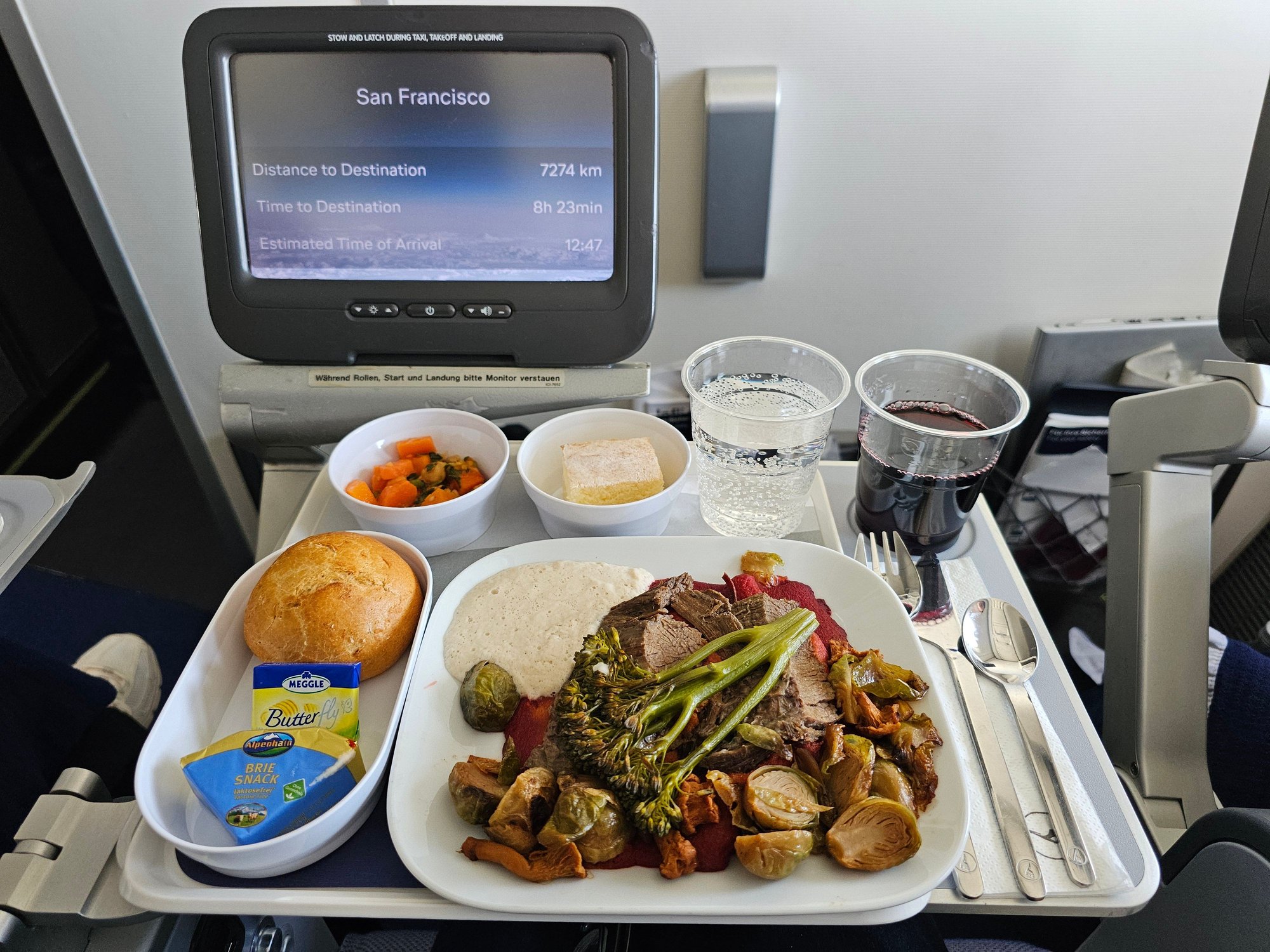 The Lufthansa Longhaul Menu Thread (business class / first class ...