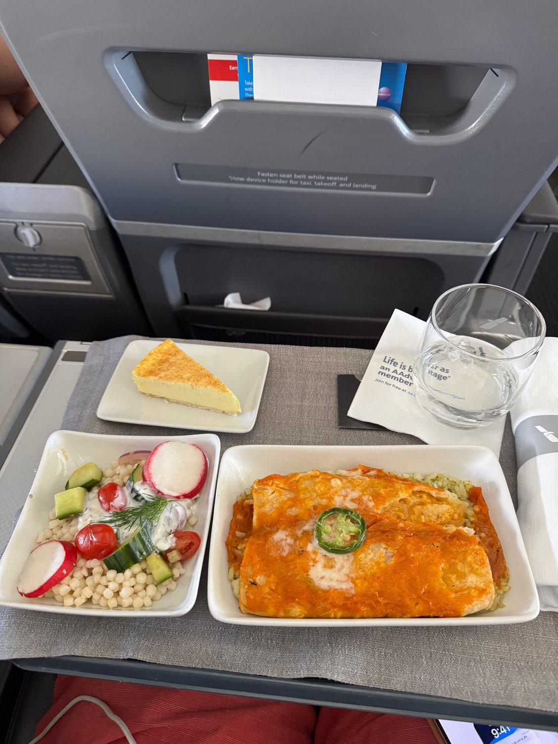 2025 AA Domestic Meal / Meals - menu / photos / etc. (master thread ...