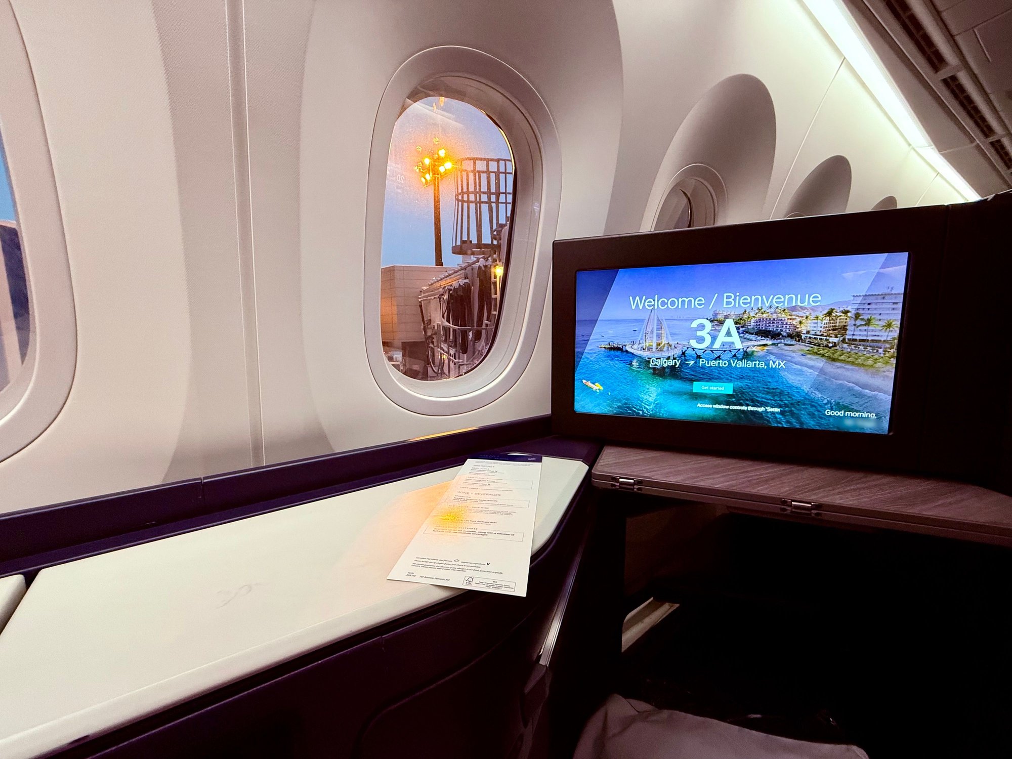 Westjet 787 to Puerta Vallarta in business class - FlyerTalk Forums