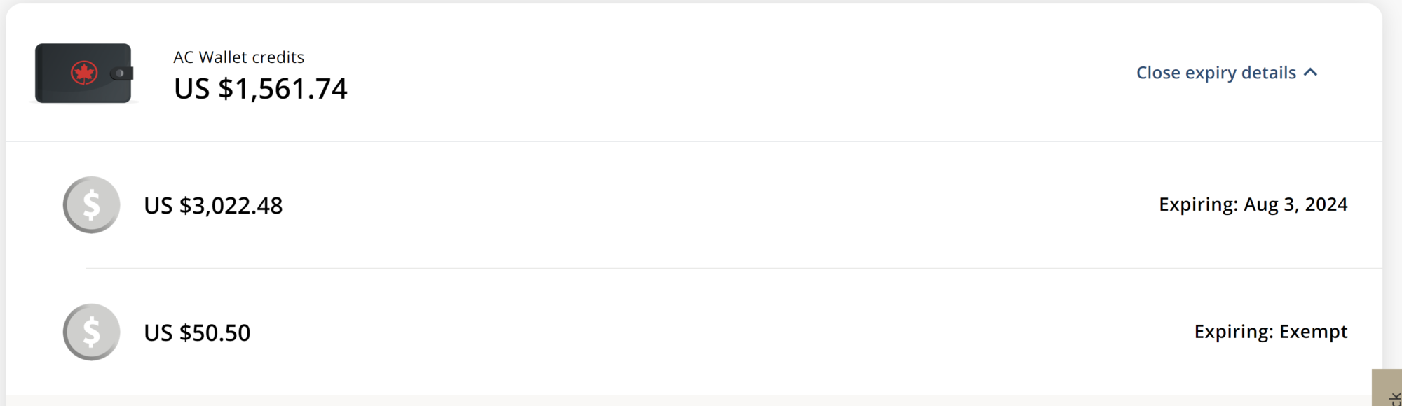 Introducing AC Wallet - Page 7 - FlyerTalk Forums