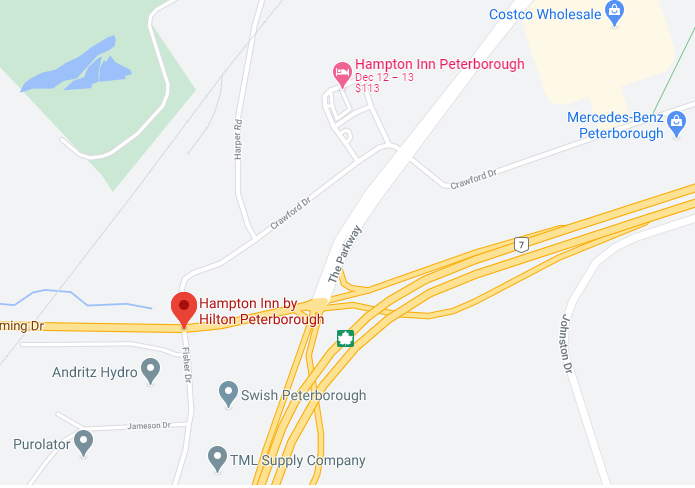 Address Problem: Hampton Inn Peterborough, ONTARIO - FlyerTalk Forums